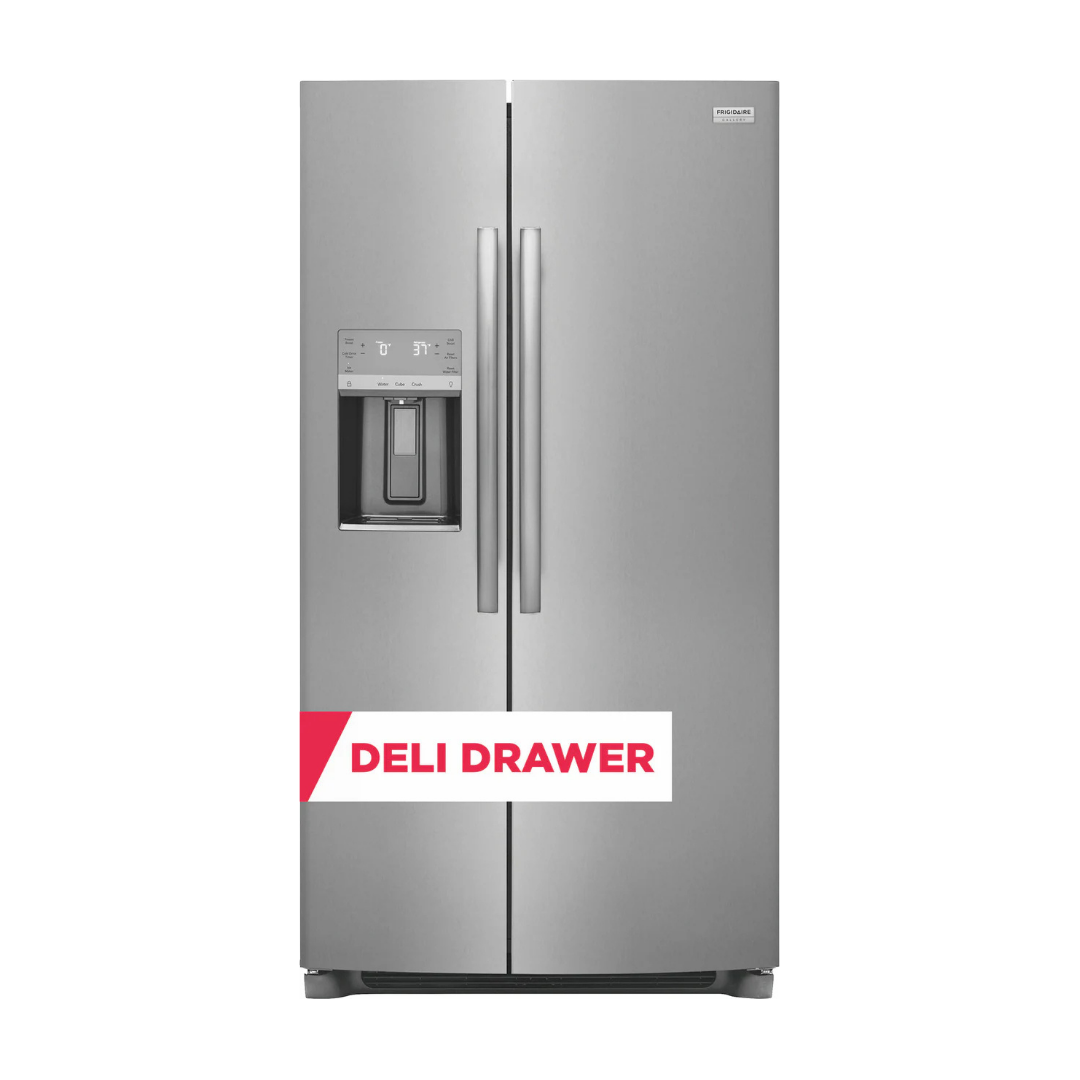 Frigidaire Gallery 25.6 Cu. Ft. 36'' Standard Depth Side by Side Refri ...