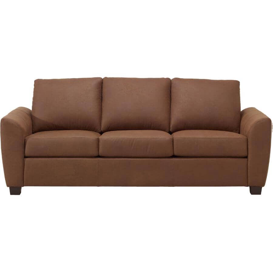 Breyer Bark Leather Sofa – GP Home Furniture