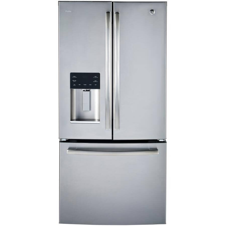 GE Profile Refrigerator 17.5 Cu. Ft. Counter Depth - Stainless Steel ...